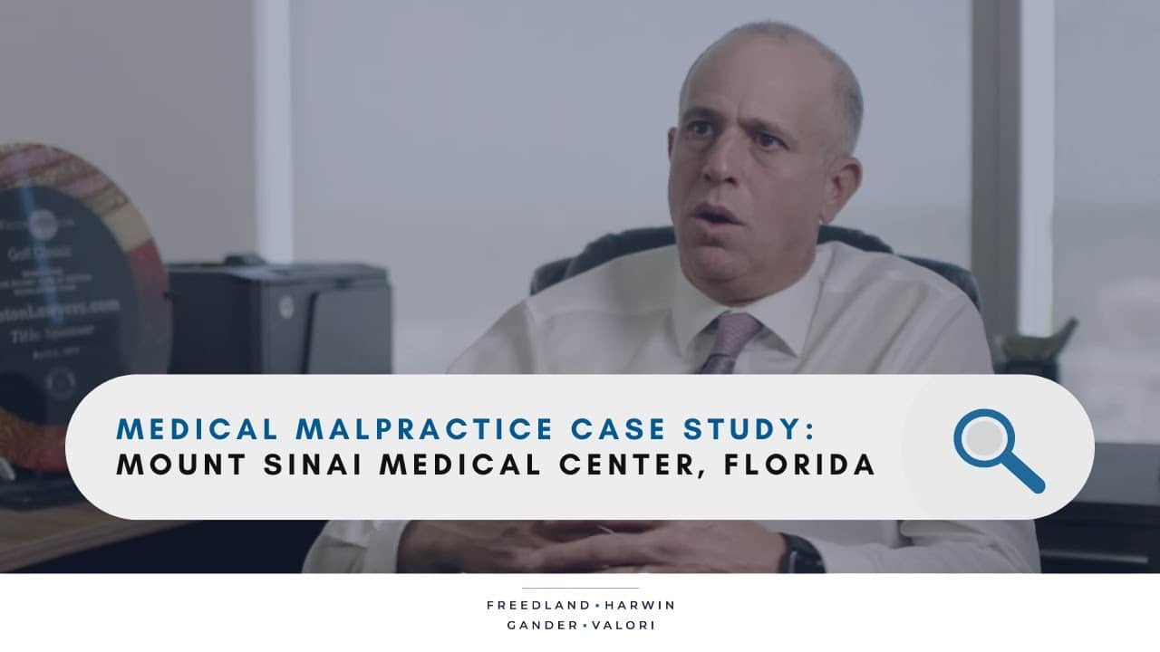 Mount Sinai Hospital Medical Malpractice Lawsuit - FHVG